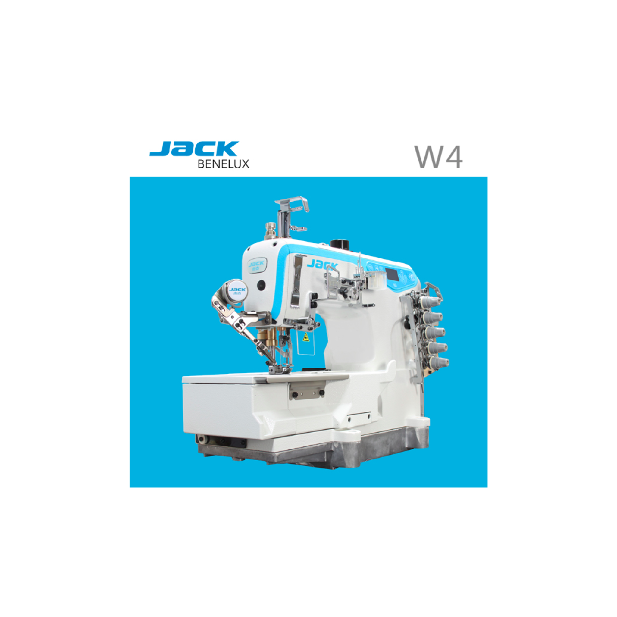 Jack W4 Direct Drive Flatbed Interlock Machine - UAE's Sewing Powerhouse – NEW AL AFRAH